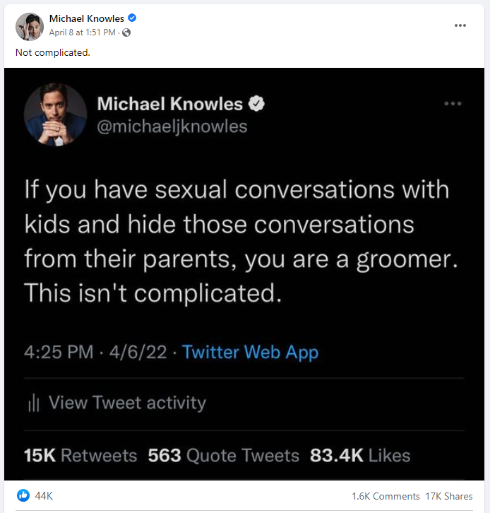 In March Libs Of Tiktok” Was The Top Twitter User Amplifying Anti Lgbtq Hate Now These